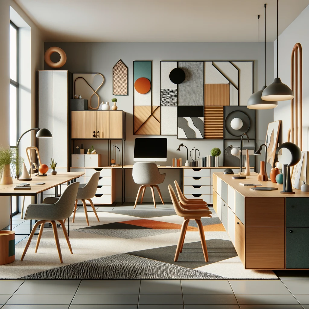 Estilo Mid-Century Modern: Elegancia Retro para tu Oficina - OficinaZen